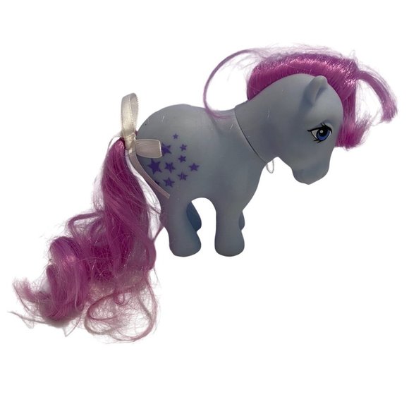 Hasbro | Toys | My Little Pony Mlp Blue Belle Hasbro 27 Purple Hair ...